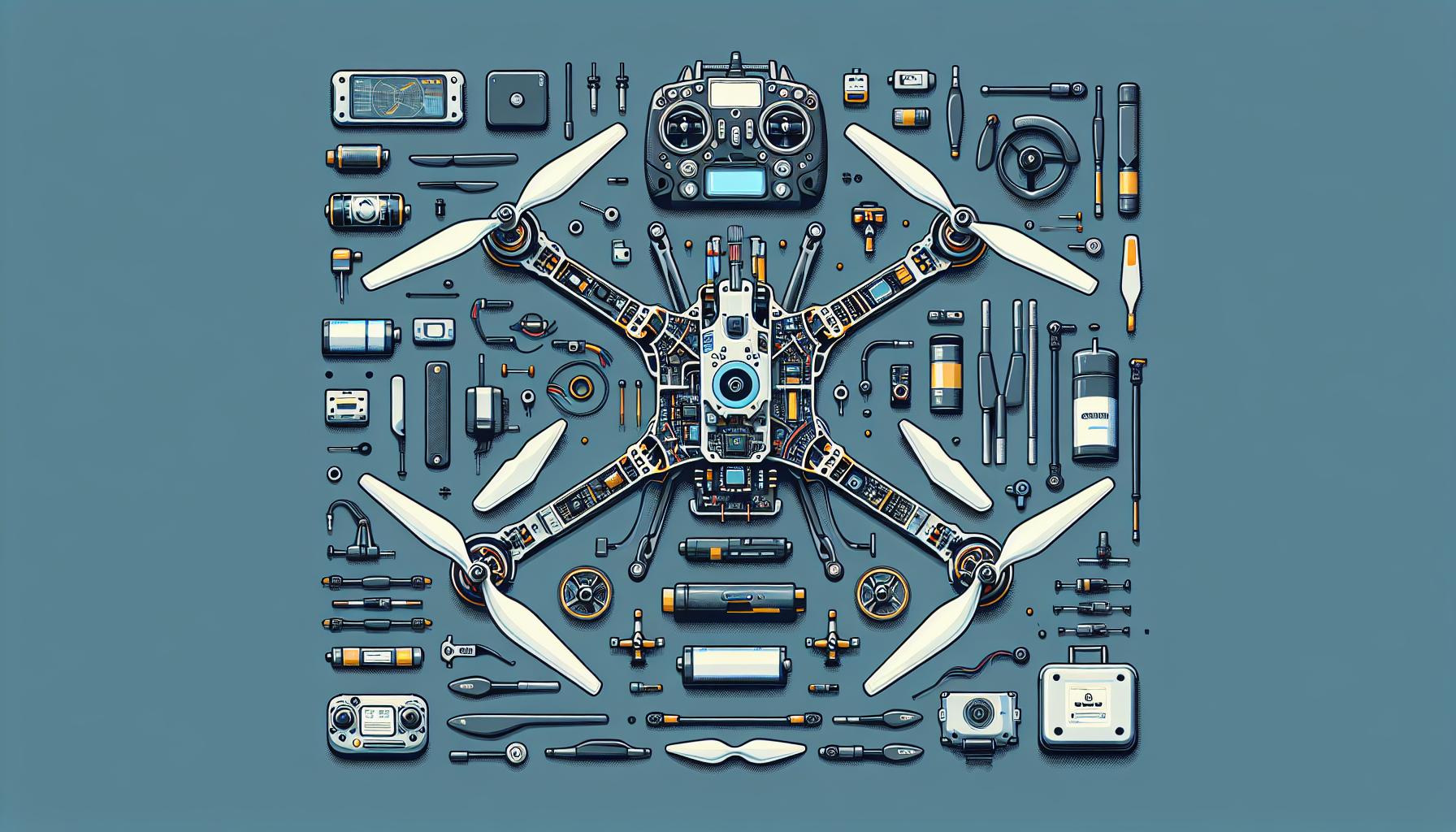 Partes De Un Dron: Guía Completa | DRONING